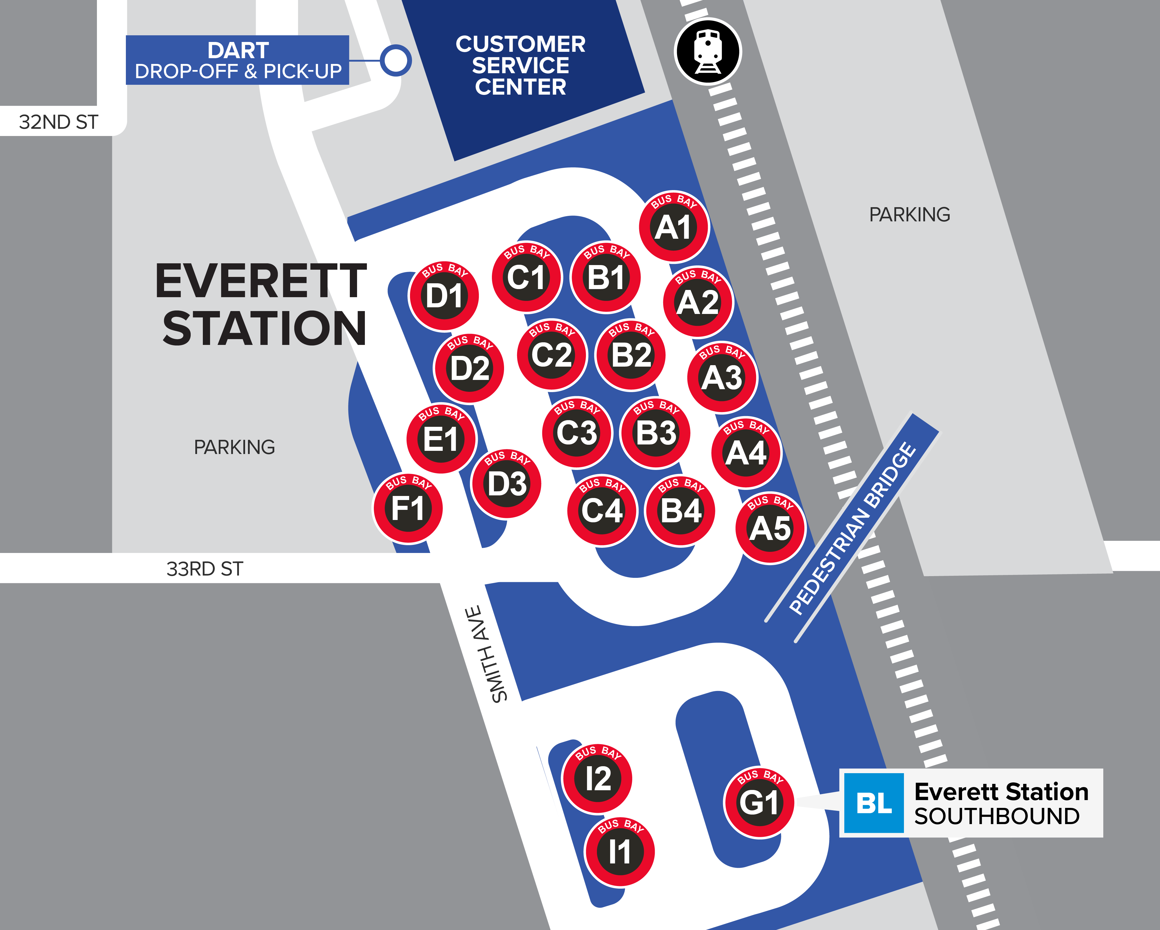 Everett Station Park & Ride